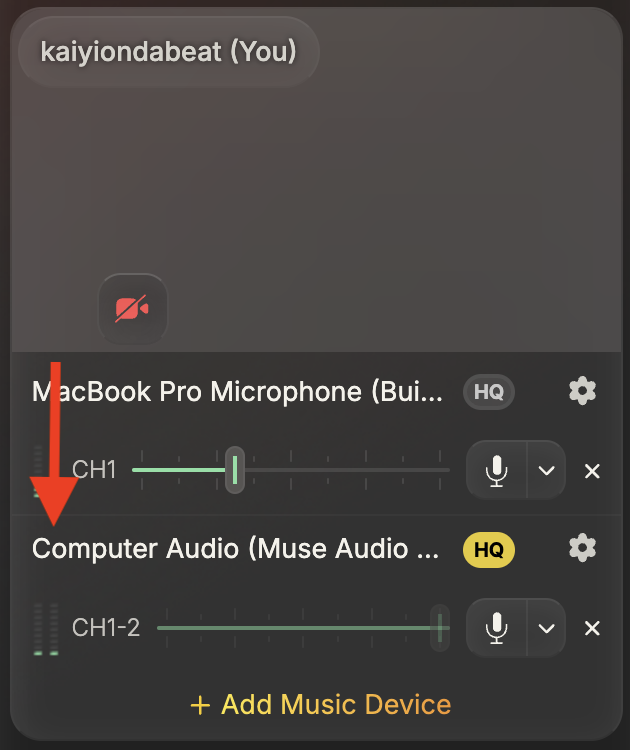 Sharing Computer Audio (Mac) – Muse App Inc